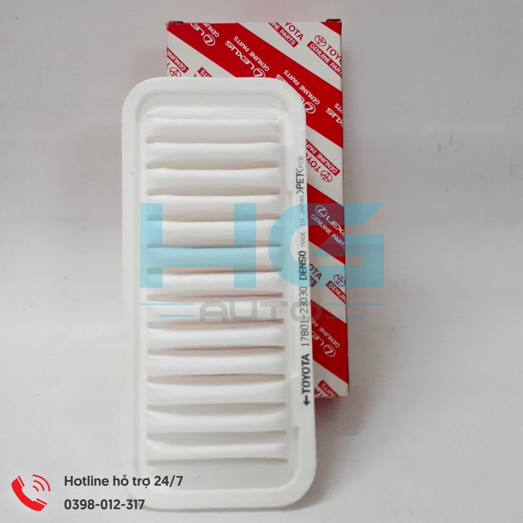 Lọc gió động cơ Yaris 1.0; Passo; Aygo; Belta; Ractis, PEUGEOT 107 - mã ...