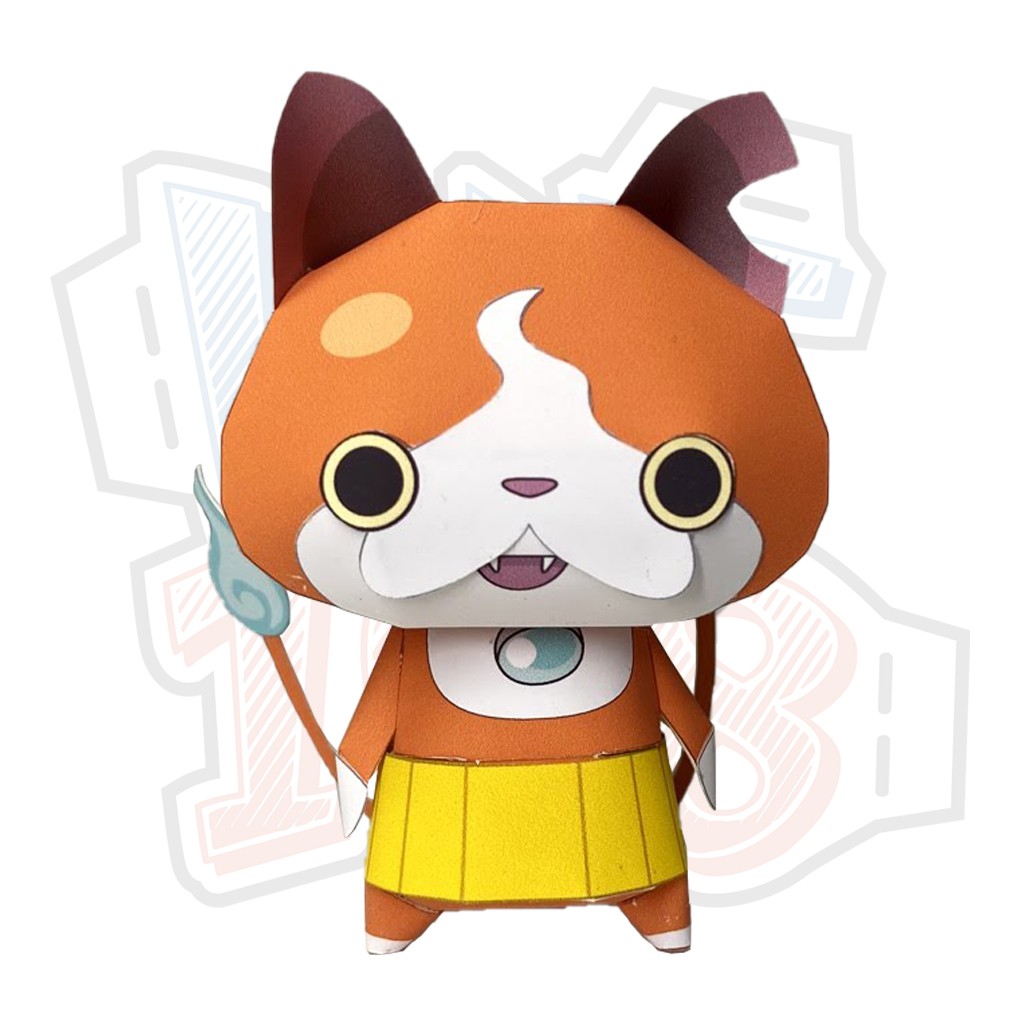 Mô hình giấy Anime Chibi Jibanyan - Yo-Kai Watch | Shopee Việt Nam