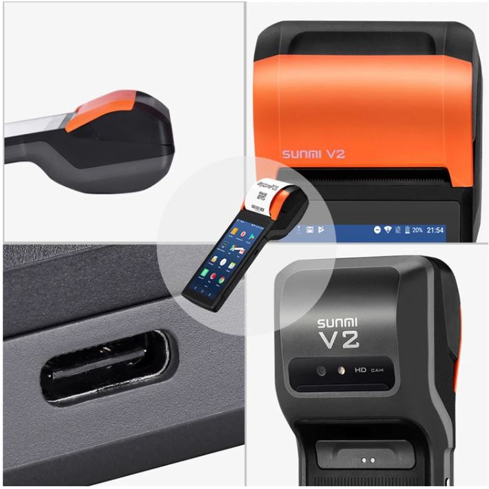 MÁY POS BÁN HÀNG CẦM TAY SUNMI V2 IN BILL | Shopee Việt Nam