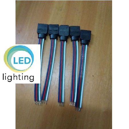 Bộ 5 Jack nguồn 4 pin LED GRB | Shopee Việt Nam