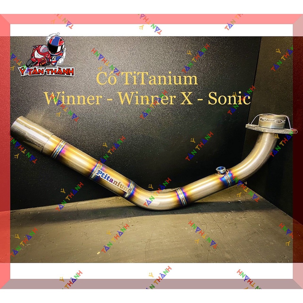 Cổ pô titan xe Winner,winner X,sonic 150 MS1234 | Shopee Việt Nam