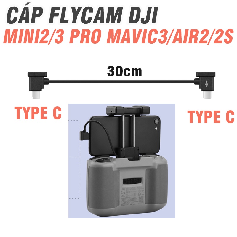 Cáp kết nối Flycam DJI Flip NEO mini4 4pro Air3 air 3s MINI2 2SE Mini3 ...