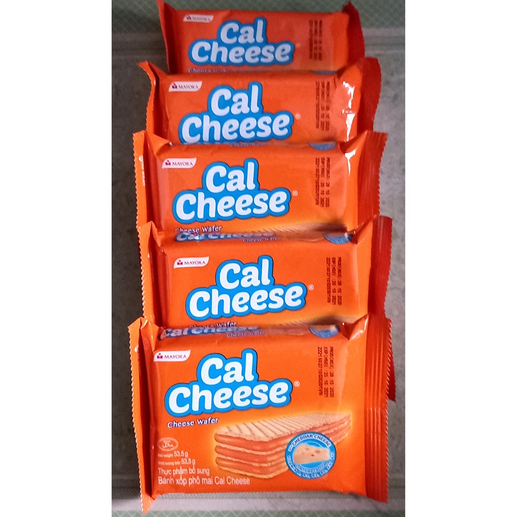 Bánh xốp phô mai Calcheese 4.8g(gồm 5 gói x 4.8g) | Shopee Việt Nam