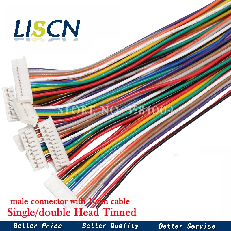 Set 10 Đầu Nối Mini Micro JST 1.25 2/3/4/5/6/7/8/9/10 Pin 1.25MM 10cm 15cm 20cm | Shopee Việt Nam