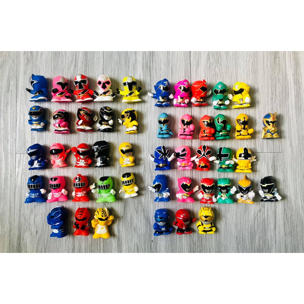 Đồ chơi Finger Figure Super Sentai Set các loại - Gokaiger Shinkenger ...