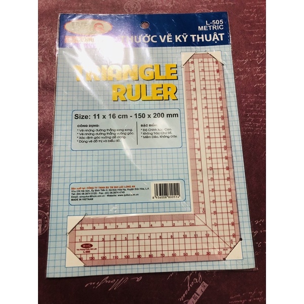 THƯỚC VUÔNG GÓC - THƯỚC CHỮ L - THƯỚC VẼ KỸ THUẬT | Shopee Việt Nam