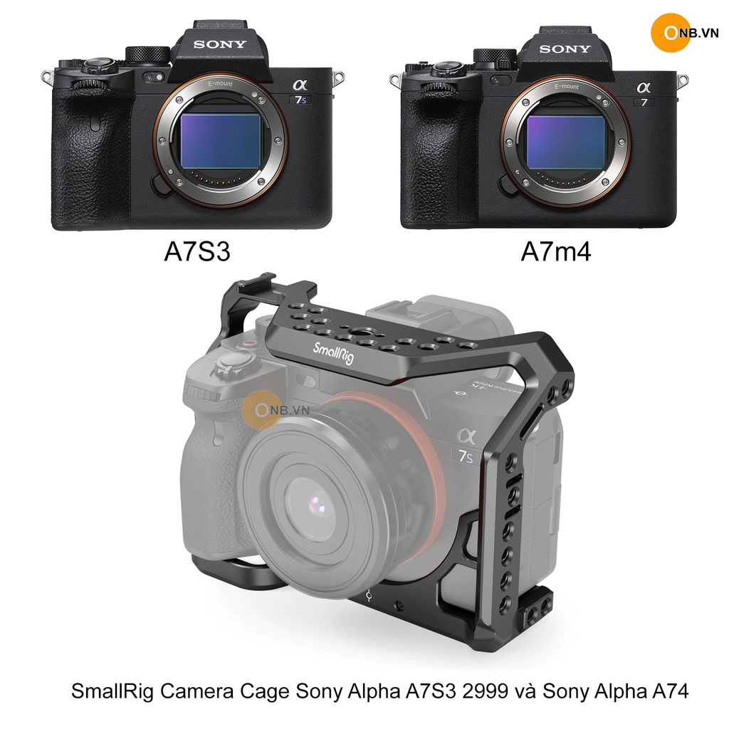 Small Cage Sony Alpha A7m4 A74 A7IV mẫu 2999 Sony a7s3 | Shopee Việt Nam