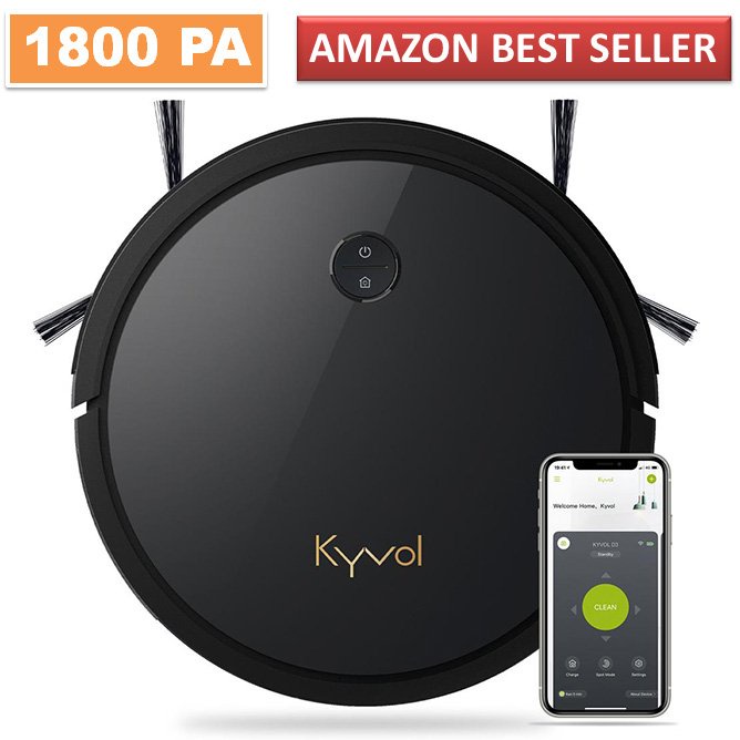 Robot hút bụi Kyvol Cybovac D3 - Hàng chính hãng | Shopee Việt Nam