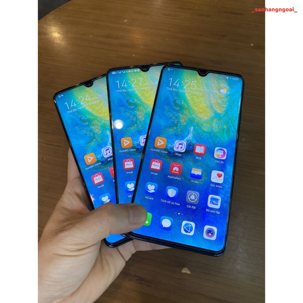 Điện thoại huawei mate 20 có chplay tiếng việt cpu kirin 980 ram 6gb ...