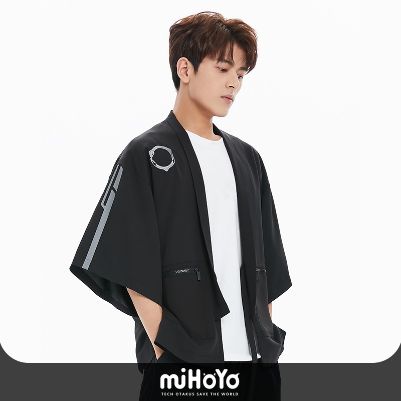 [miHoYo Official x HI3VNSHOP][Order] Áo khoác gió Haori Nhật Bản Gray ...