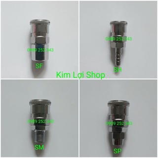 Đầu nối nhanh ống hơi các loại (SP,PP)20,30,40.(SF, PF)20,30,40. (SM, PM) 20,30,40, (SH,PH)20,30 ...