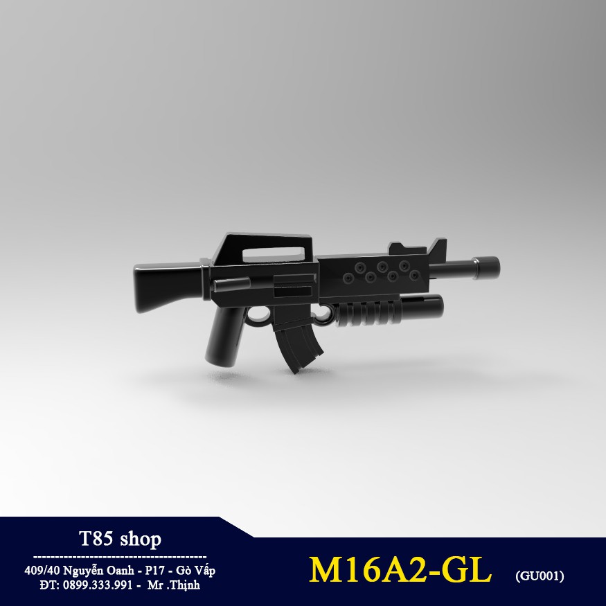 Phụ kiện Lego - Súng trường M16A2 | Shopee Việt Nam