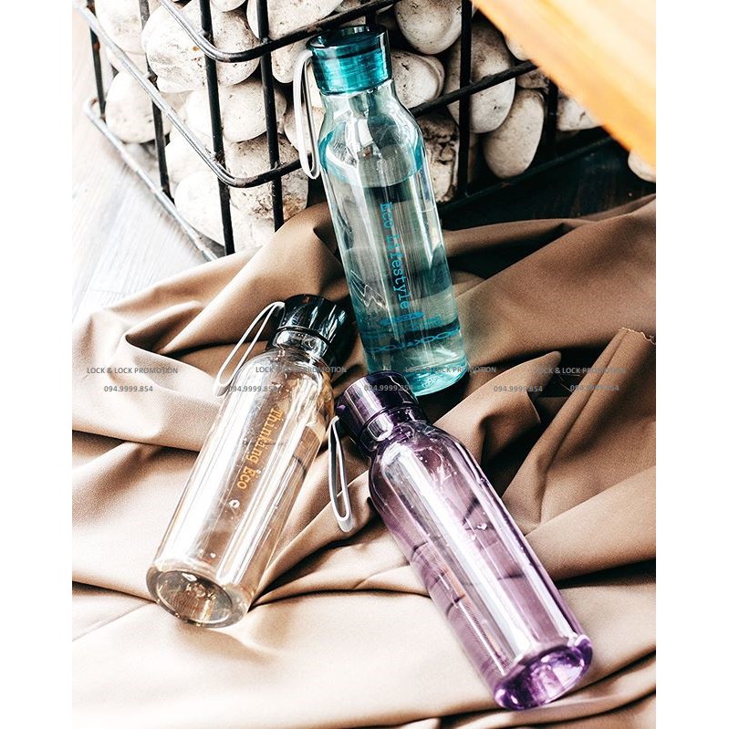 [ LOCK&LOCK ] Bình nước nhựa tritan 550ml ABF644 | Shopee Việt Nam