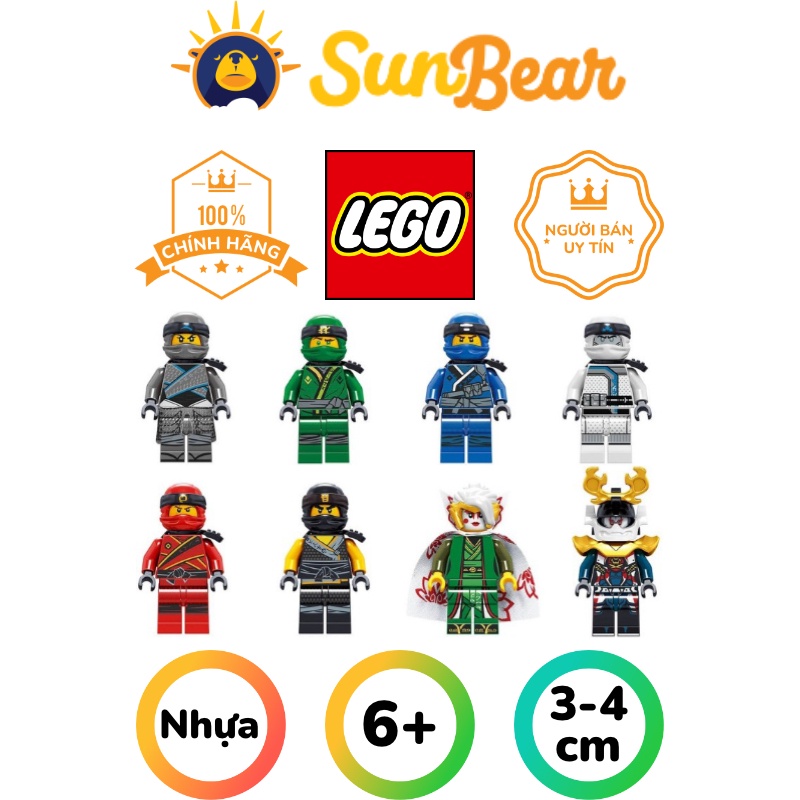 Đồ chơi mô hình nhân vật lego minifigures chính hãng - Sun Bear ...