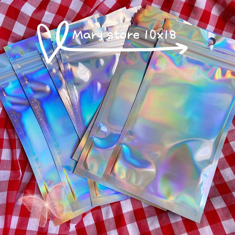 Bọc zip hologram, túi zipper đựng sản phẩm | Shopee Việt Nam
