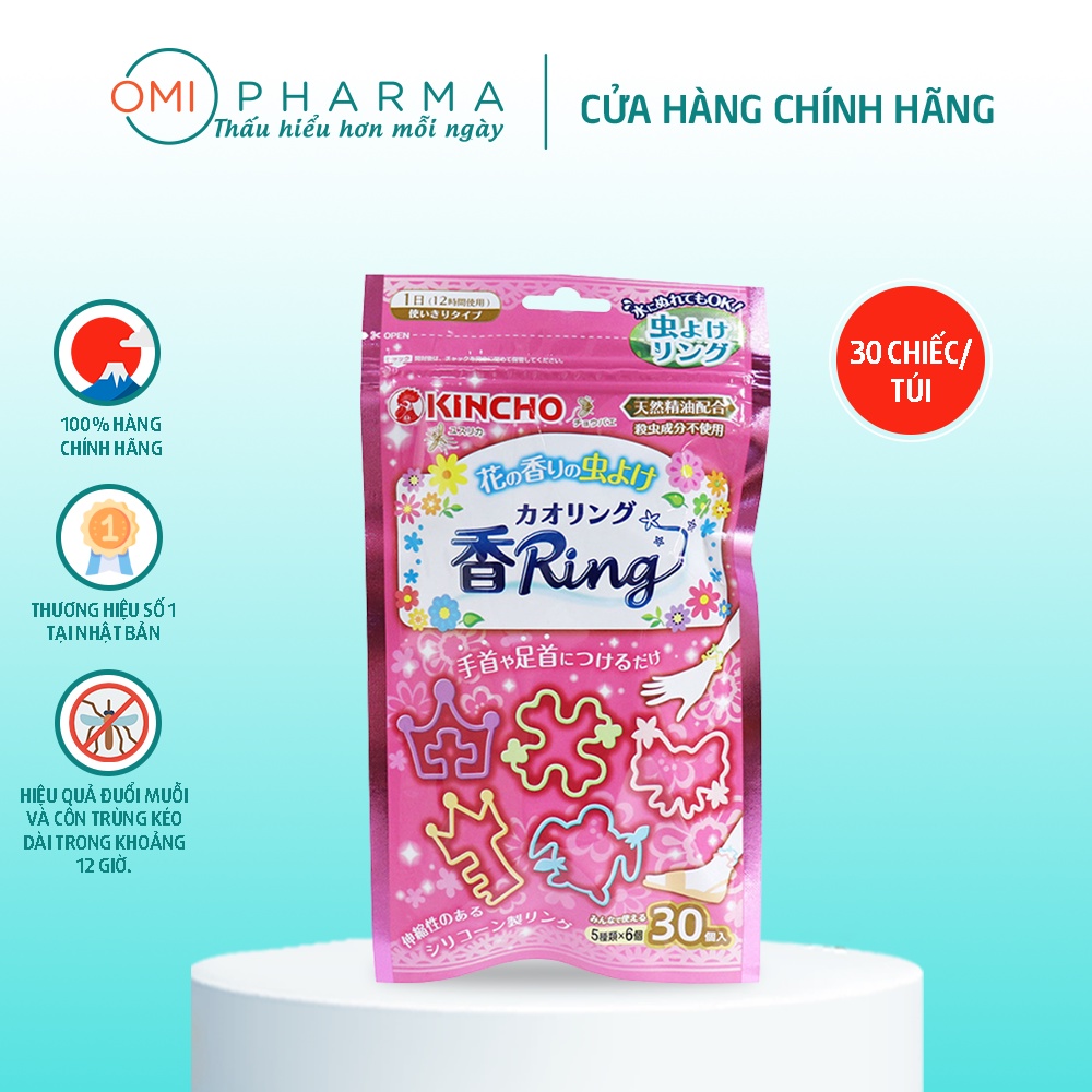 Vòng Đeo Chống Muỗi, Đuổi Côn Trùng Số 1 Nhật Bản Kincho (30 Chiếc/Túi) | Shopee Việt Nam