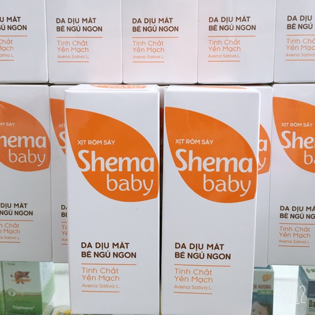 Xịt rôm sảy Shema BaBy (50ml) | Shopee Việt Nam