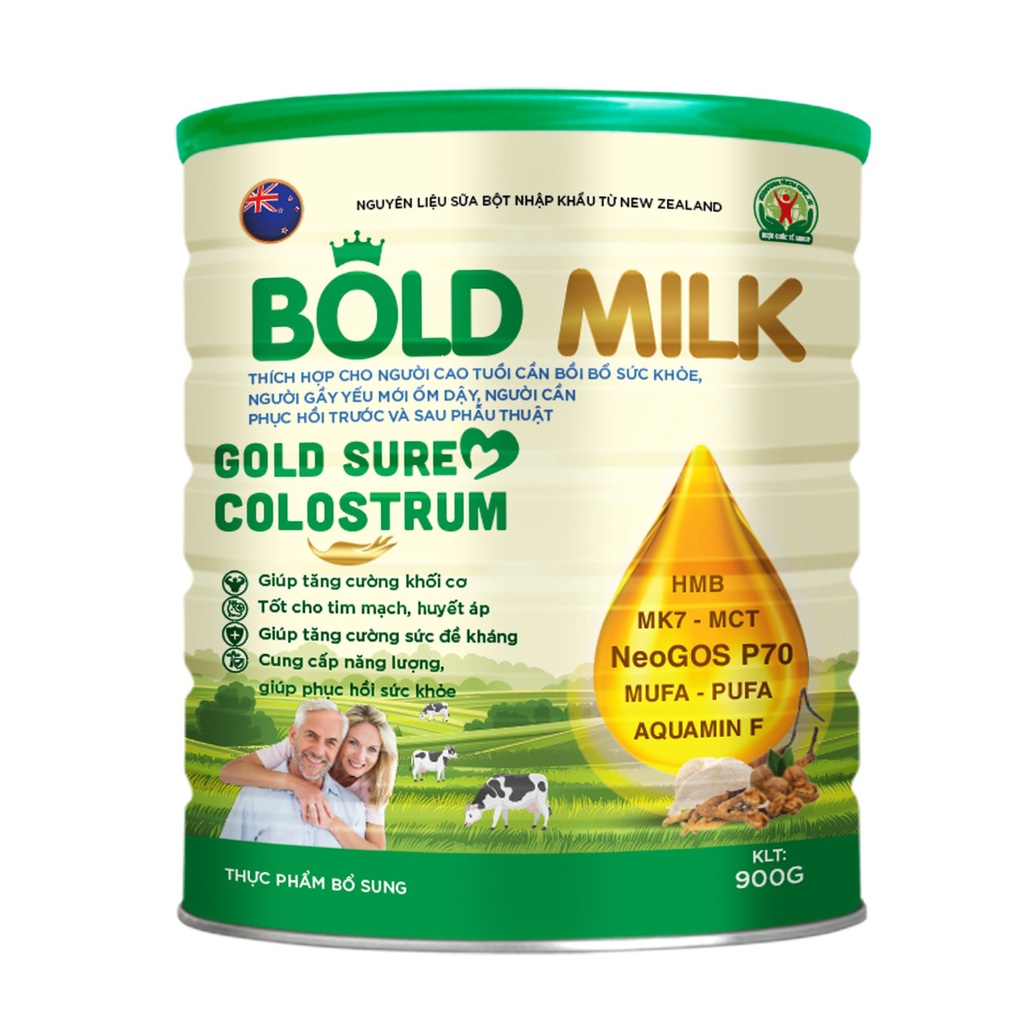 [100% HÀNG CHUẨN] SỮA DINH DƯỠNG BOLD MILK GOLD SURE COLOSTRUM 400G ...