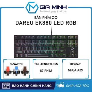 Bàn Phím Cơ Dareu EK880 Chính Hãng, Giá Tốt, Đảm Bảo | Shopee Việt Nam