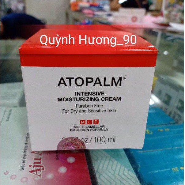 Kem dưỡng ẩm ATOPALM INTENSIVE MOISTURIZING CREAM 100ml. | Shopee Việt Nam