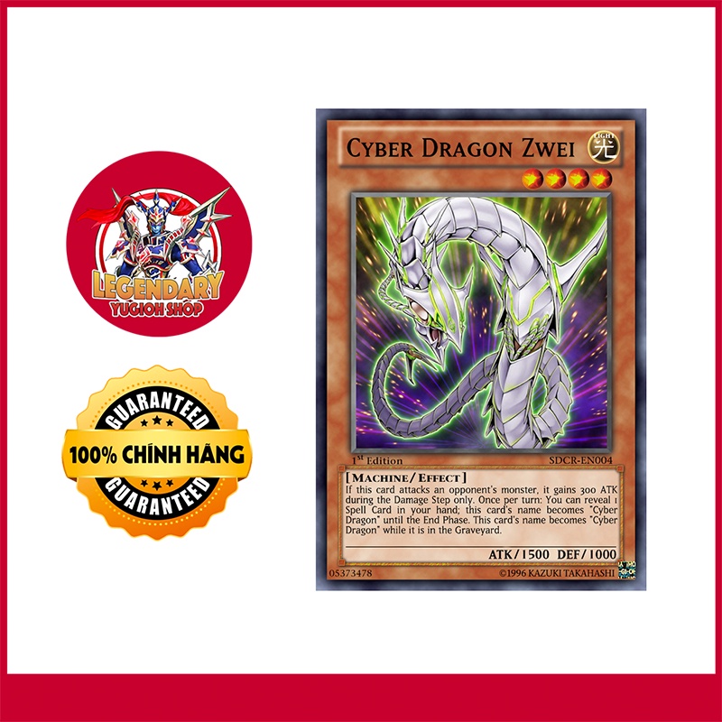 [Thẻ Bài Yugioh Chính Hãng] Cyber Dragon Zwei | Shopee Việt Nam