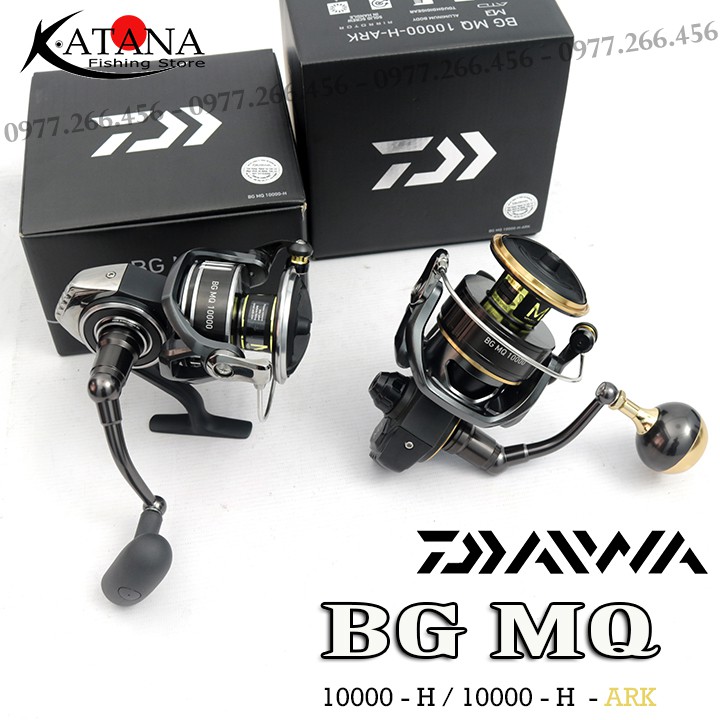 Máy câu DAIWA BG MQ - 10000-H / 10000-H-ARK - Siêu Phẩm 2021 | Shopee Việt Nam