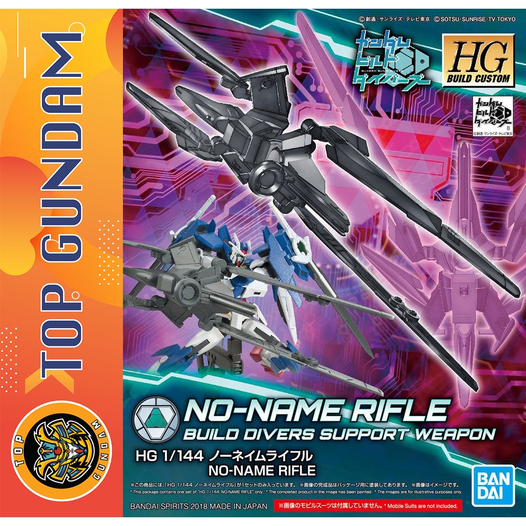 Mô Hình Lắp Ráp Phụ Kiện 1/144 HG BD No-Name Noname Rifle | Shopee Việt Nam