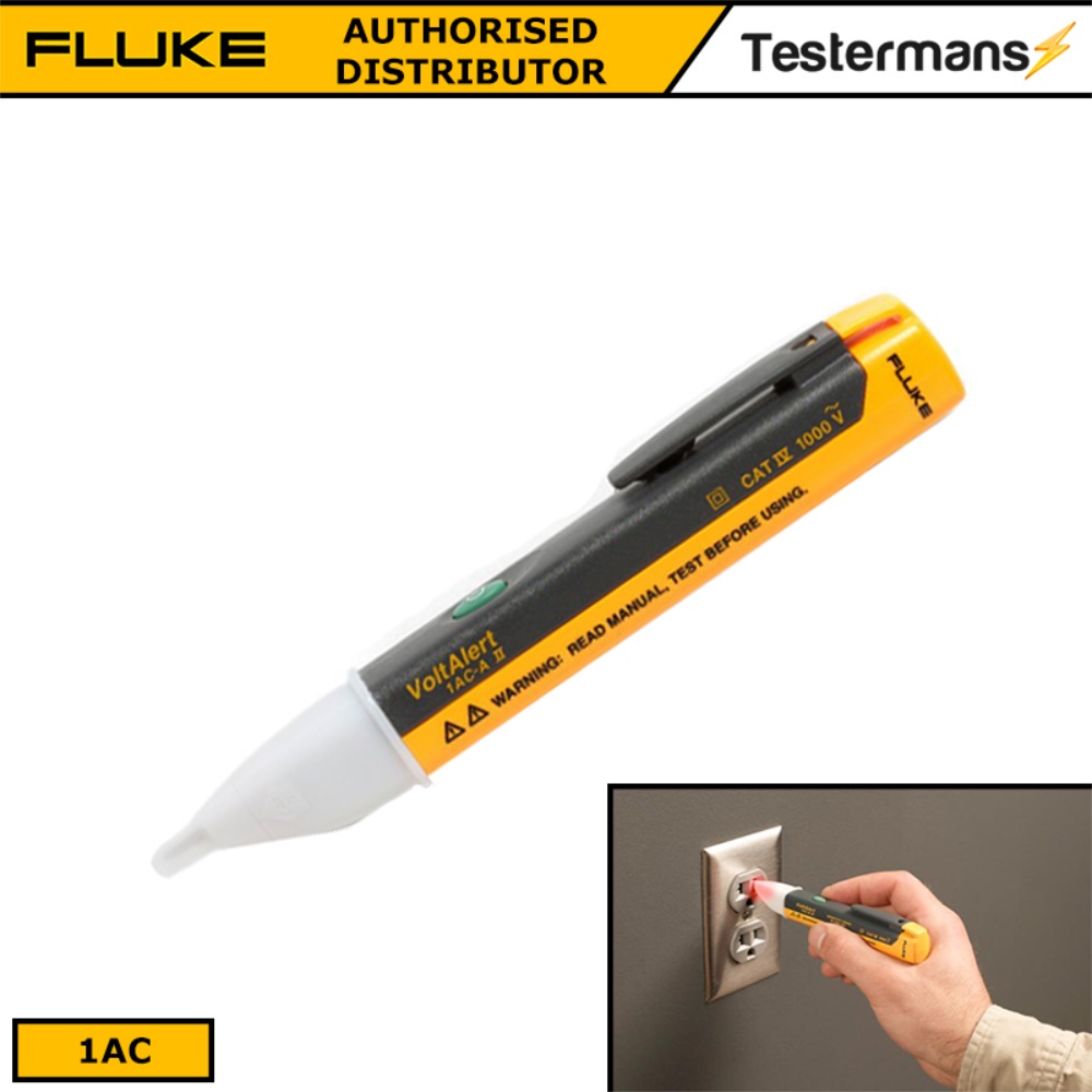 Details about Fluke 1AC II Volt Alert Voltage Detector - Volt Stick ...