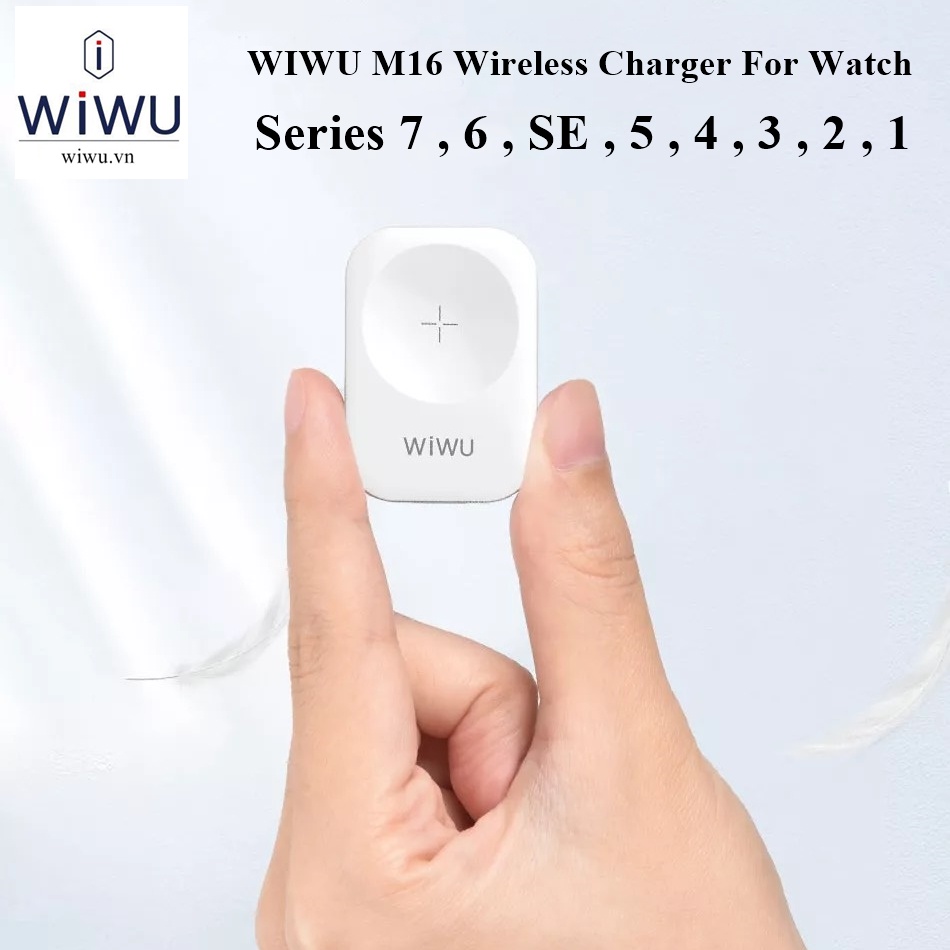 WIWU Wireless Charger M16 cho Đồng hồ thông minh Ultra Watch Series 8 ...