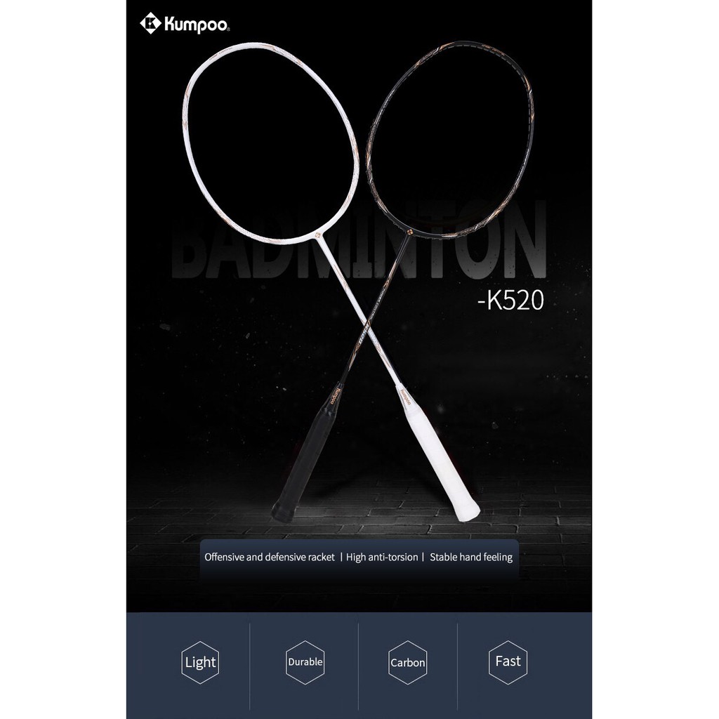 Vợt cầu lông Kumpoo POWER CONTROL K520 (Chính hãng) | Shopee Việt Nam