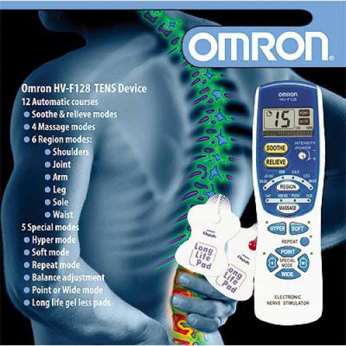 Máy massage xung điện trị liệu Omron HV-F128 | Shopee Việt Nam