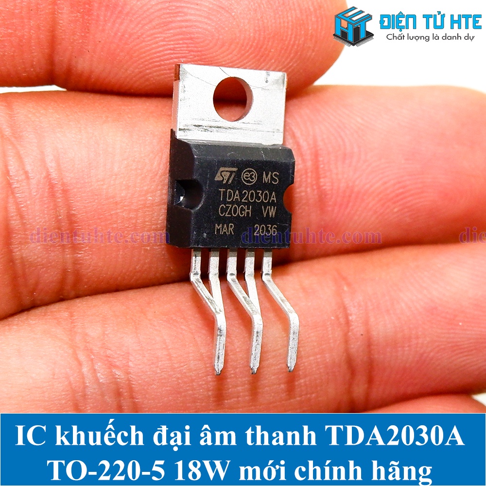 IC khuếch đại âm thanh TDA2030A TO-220-5 mới chính hãng | Shopee Việt Nam