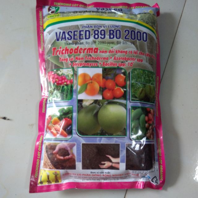 Phân bón vi lượng - Trichodema nâm đối kháng- VASEED 89 BO 2000 gói 1kg | Shopee Việt Nam