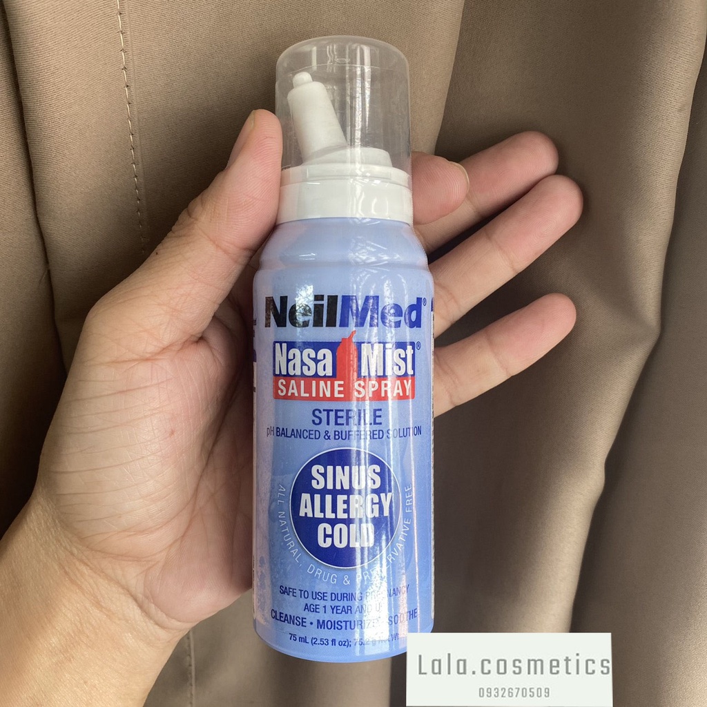 Xịt mũi neilmed nasa mist 75ml | Shopee Việt Nam