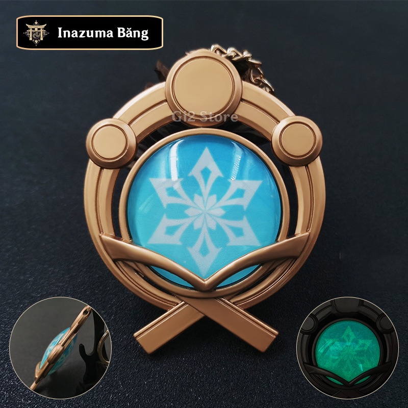 [MỚI FONTAINE] Móc khóa mô hình Vision Nguyên tố game Genshin Impact ...