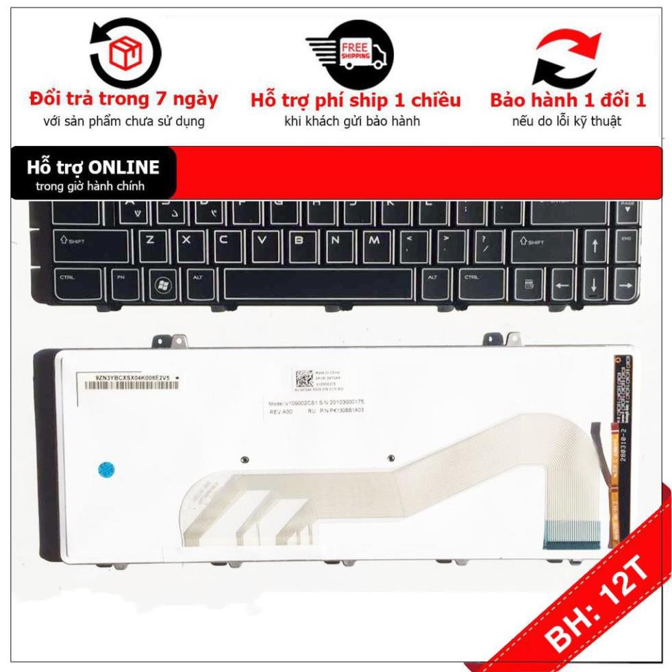 BH12TH] (KEYBOARD) BÀN PHÍM LAPTOP DELL ALIENWARE M11X R1 dùng cho ...