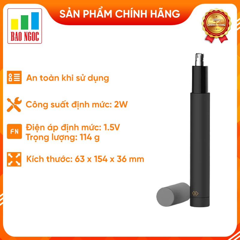 Máy cắt tỉa lông mũi Xiaomi HN3 | Shopee Việt Nam