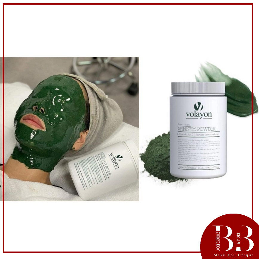 Mẫu thử mặt nạ tảo xoắn Hàn Quốc Volayon Spinnem powder phục hồi tái ...