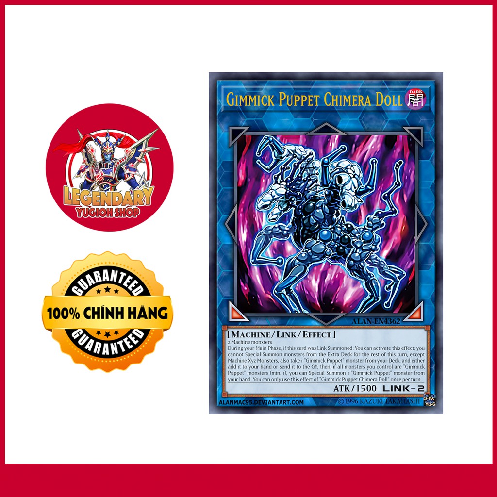 [Thẻ Bài Yugioh Chính Hãng] Gimmick Puppet Chimera Doll | Shopee Việt Nam