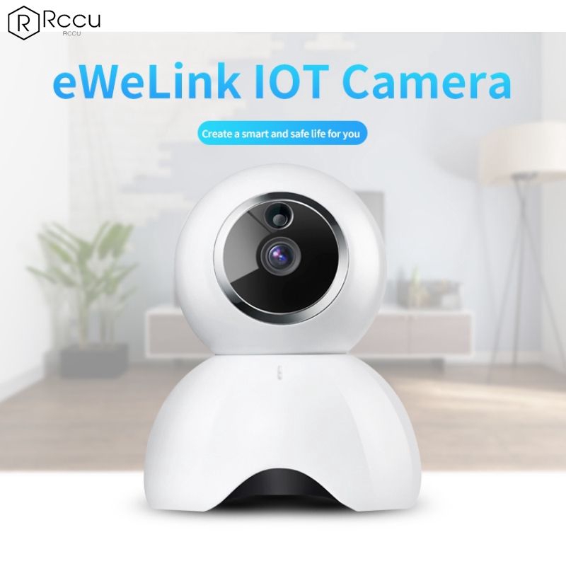 white eWeLink APP Camera Smart IOT HD Camera Reomotely Viewing 720P One ...
