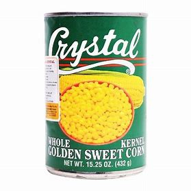 Ngô Bắp Hạt, Ngô Bắp Kem Ngọt Cream Golden Crystal Whole Sweet Corn ...