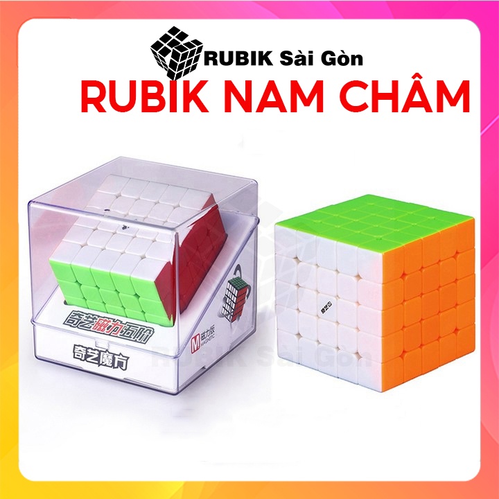Rubik nam châm 5x5 QiYi MS rubic 5x5x5 biến thể magnetic thi đấu quốc tế xoay trơn mượt cắt góc ...