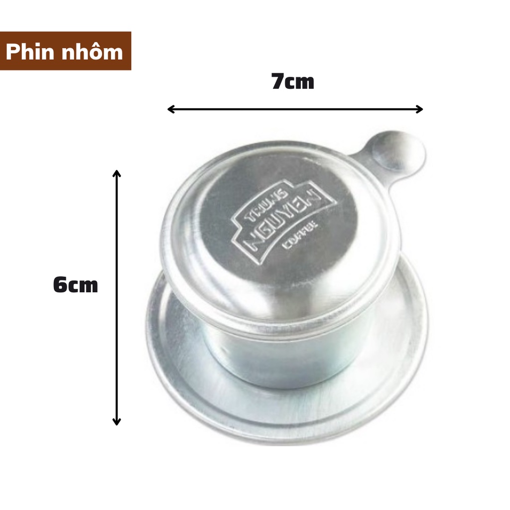 Phin cà phê Inox 304 phin pha cafe quai 7 dụng cụ pha cà phê dày dặn giữ nhiệt tốt pha cà phê ...