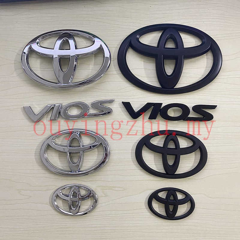 Logo Toyota Vios logo logo ô tô huy hiệu vô lăng biển báo phía trước và ...