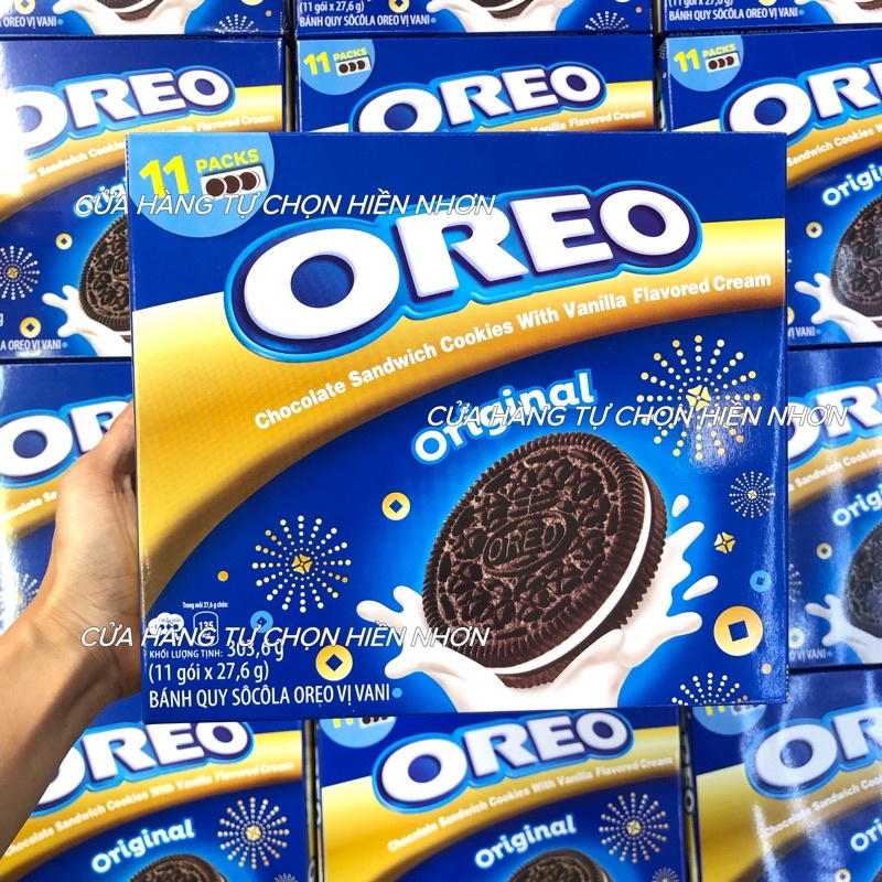 [Tổng hợp OREO] Các dòng bánh Oreo - Oreo Pie/ Oreo bánh quy/ Oreo quế ...