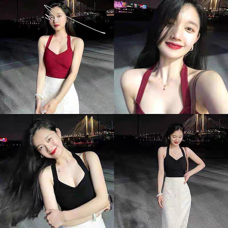 Áo Bra Nhún Ngực Dáng Lửng Cổ Chui Điệu Đà - V101 | Shopee Việt Nam