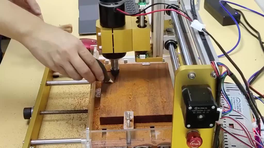 Máy phay gỗ CNC mini 3018 Promax 500w (Laser diode tùy chọn) nhôm ...