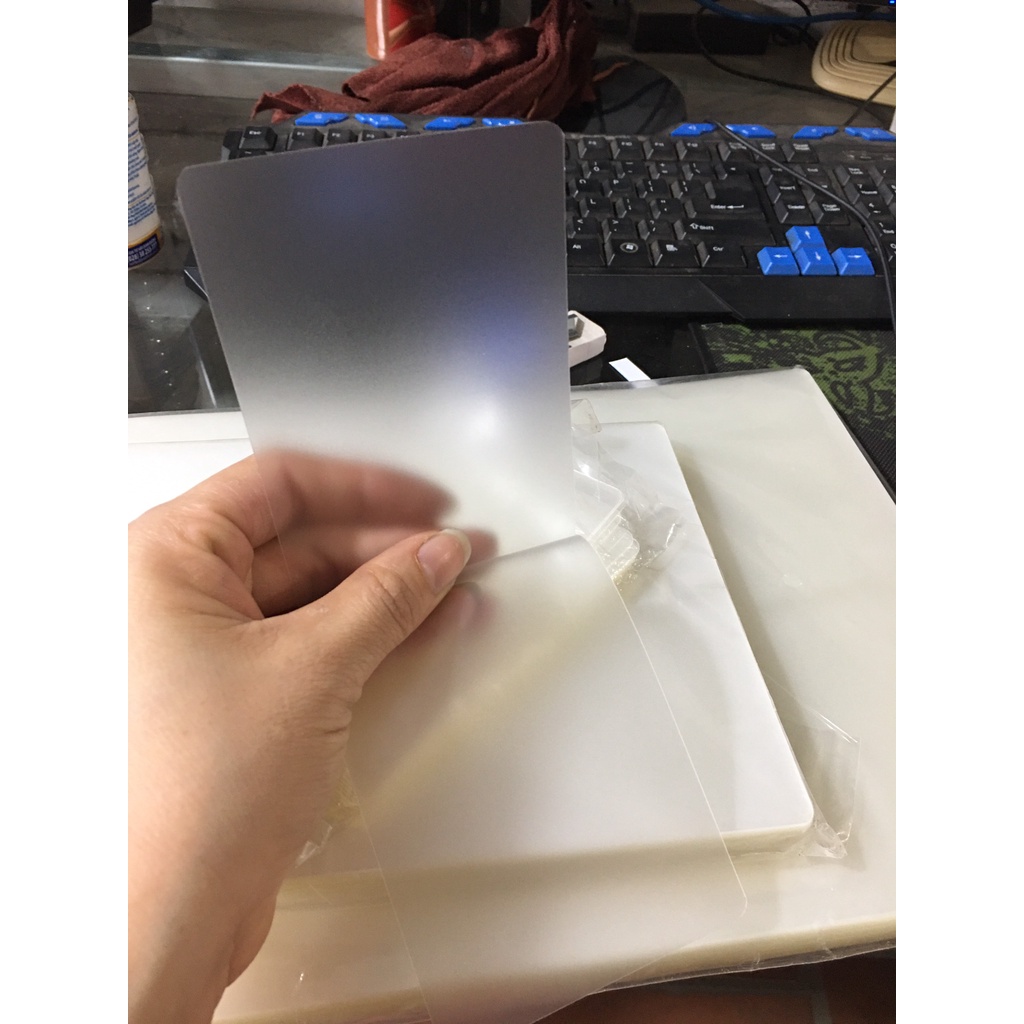 Giấy ép Plastic 80mic dày khổ A4,A5, A8 | Shopee Việt Nam