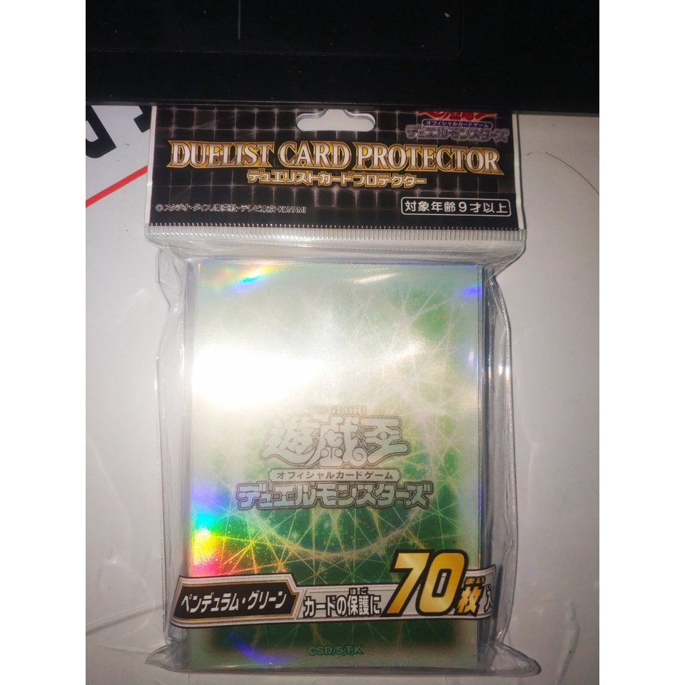 Bọc bài Yu-Gi-Oh OCG Duel Monsters Duelist Card Protector Pendulum Green | Shopee Việt Nam