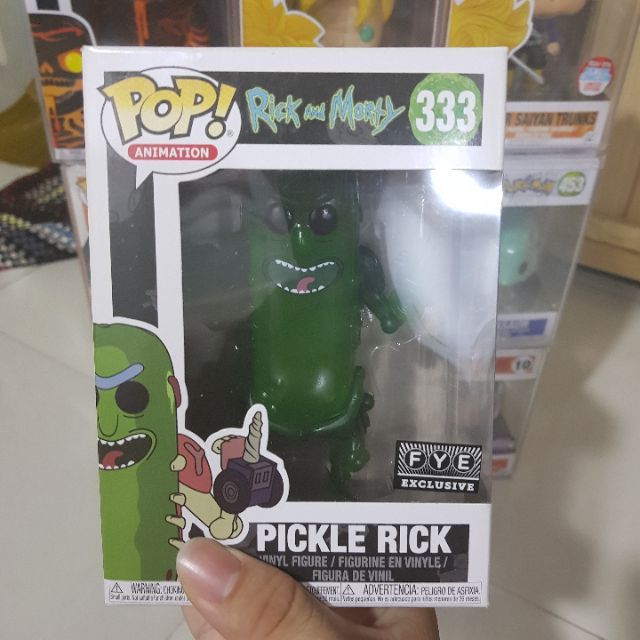 Đồ chơi mô hình funko pop 333 Pickle Rick (Translucent) - Rick and ...
